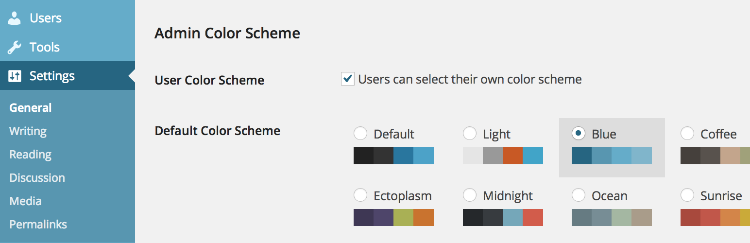 10 Free Plugins to Customize WordPress Admin Color Schemes – WordPress ...