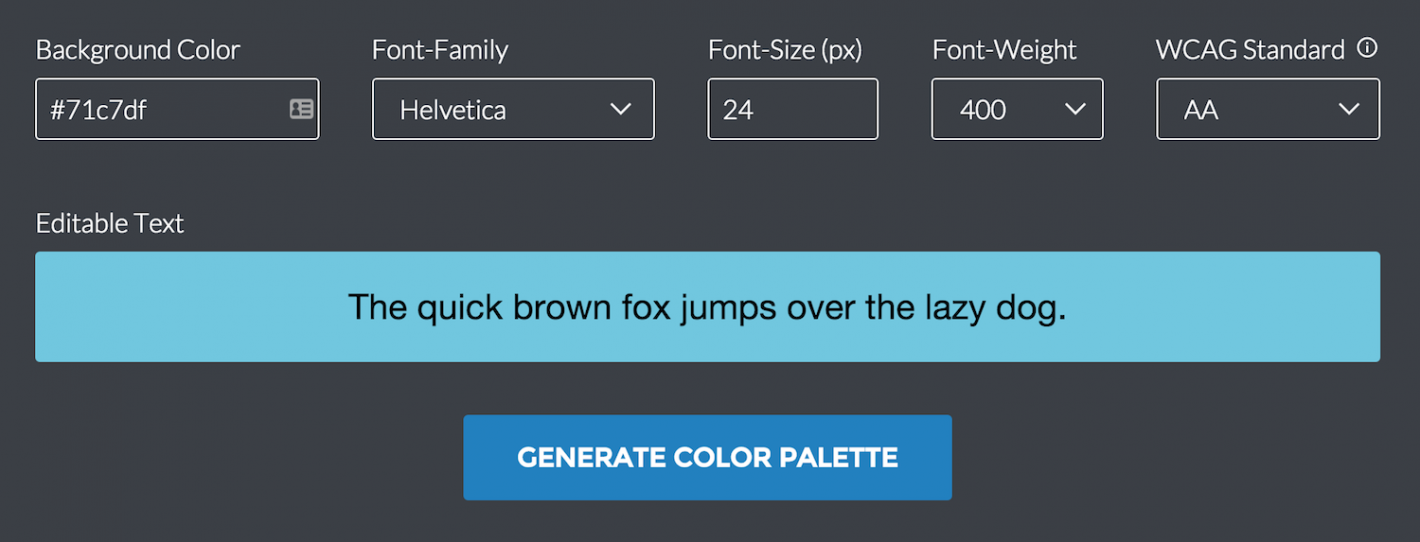 Color Safe: Build Accessible Color Palettes Based on WCAG Guidelines ...