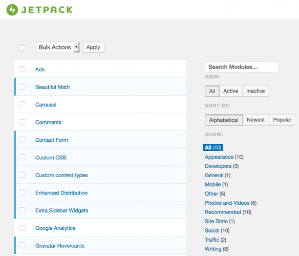 Quick Tip: How to Access Jetpack’s Alternative Module Interface – WP Tavern