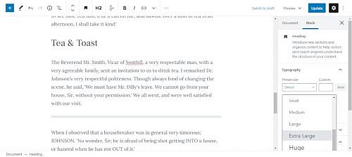 Gutenberg 7.9 Adds Gradients to More Blocks, Extra Typography Controls ...