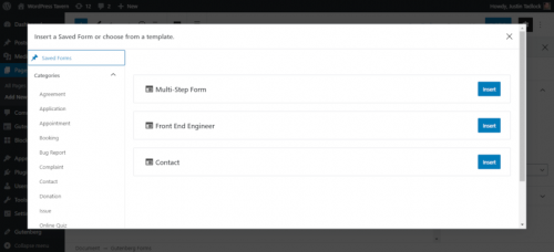 Build Forms via the Block Editor With Gutenberg Forms – WP Tavern