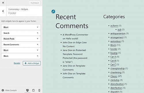 Gutenberg 9.1 Adds Patterns Category Dropdown and Reverts Block-Based Widgets in the Customizer ...