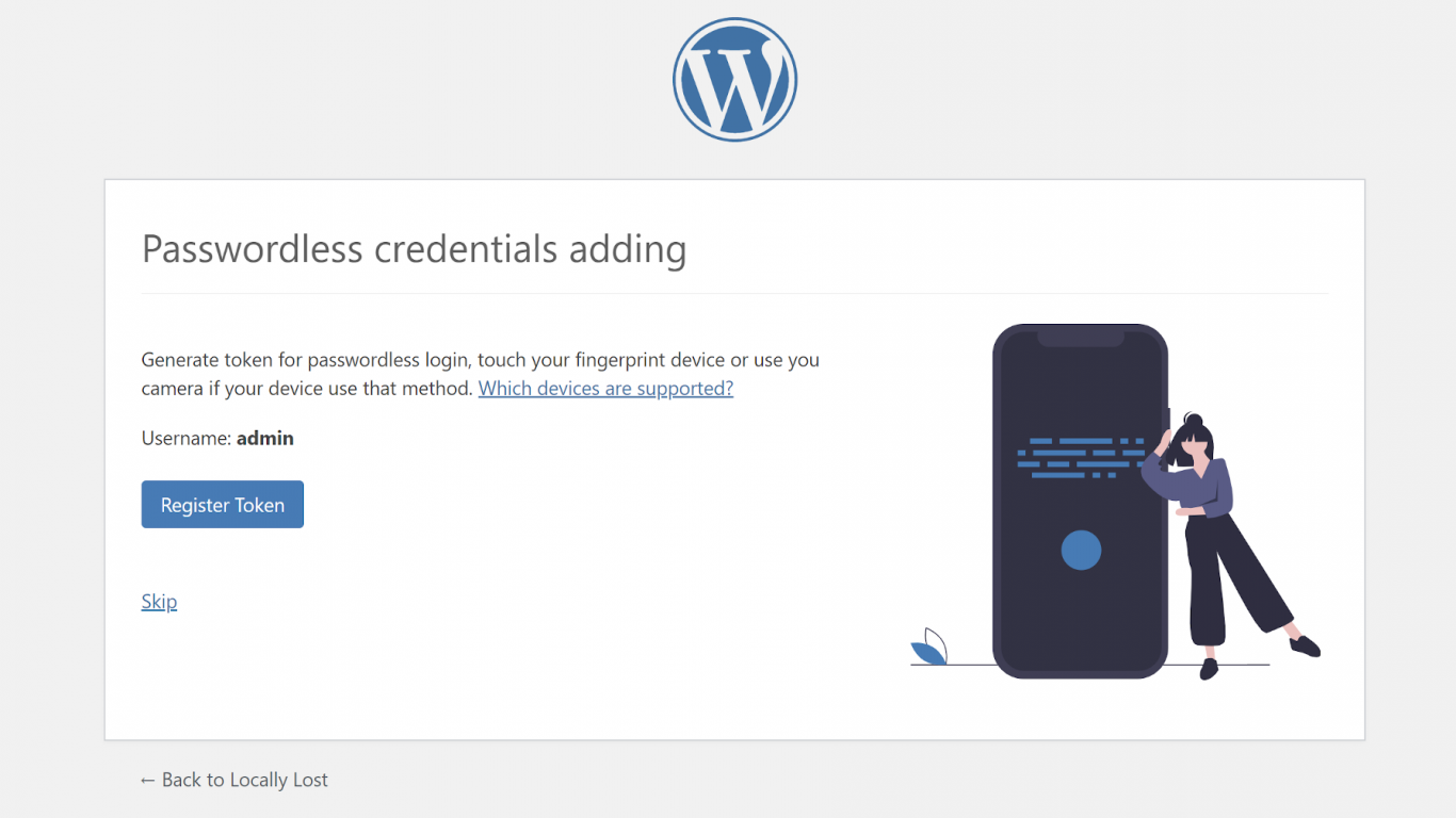 Log Into WordPress By Touch or Face ID Via the Passwordless WP Plugin ...