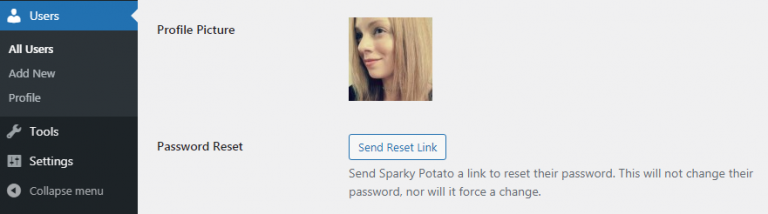 WordPress 5.7 Lets Administrators Send Password Reset Links