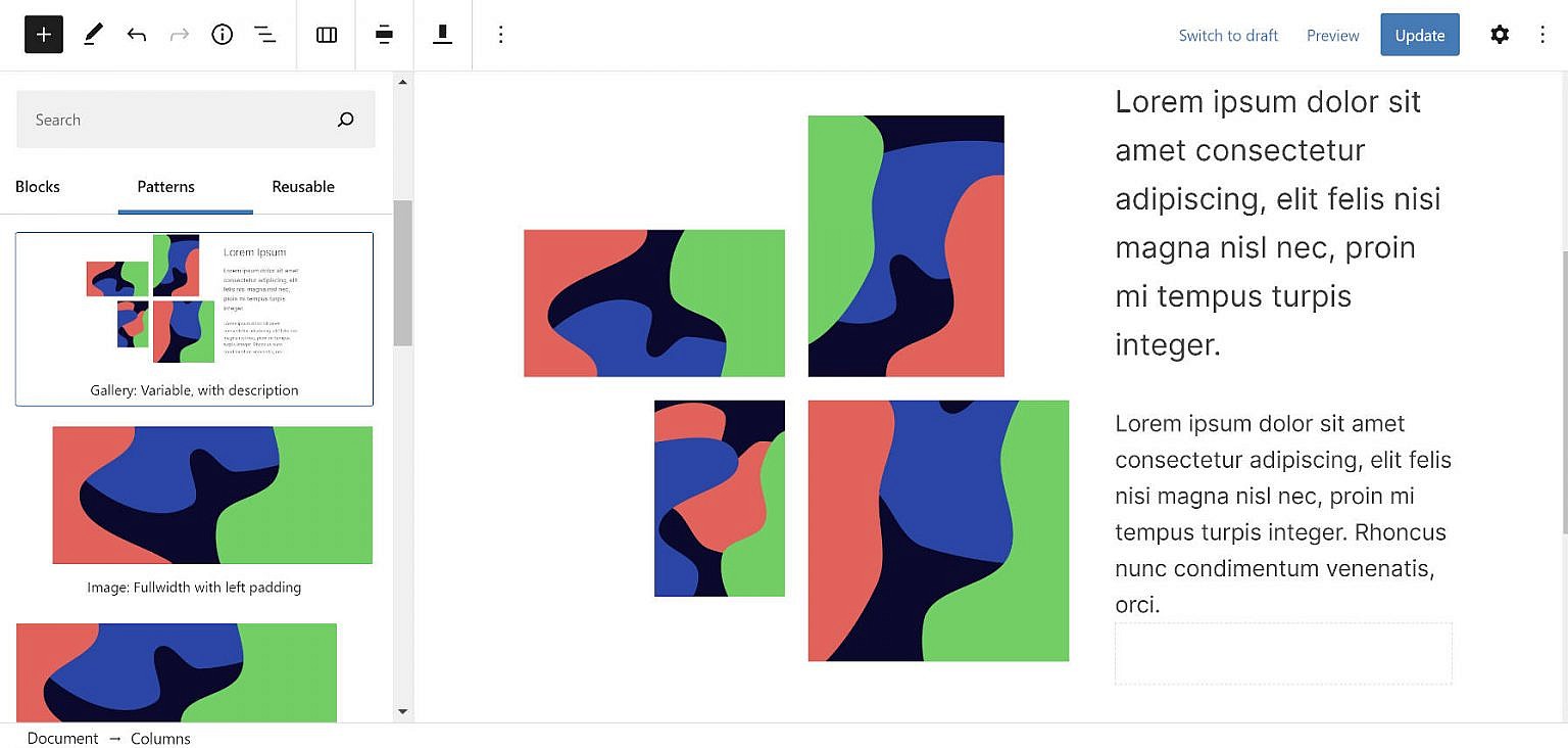 The Michelle WordPress Theme Launches With Dozens of Block Patterns and ...