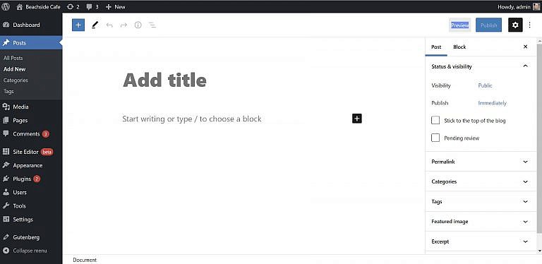 Disable the WordPress Block Editor’s Fullscreen Mode With a Plugin – WP Tavern