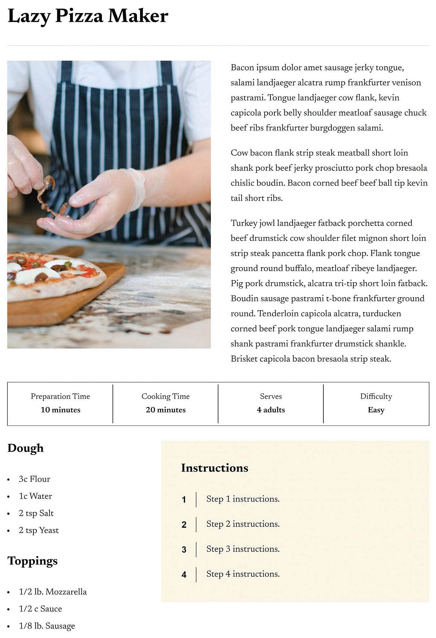 Spice Up Your Food or Recipe Blog With the Nutmeg WordPress Theme – WP ...