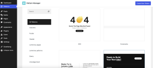 WP Engine Pattern Manager Plugin Now in Beta – WP Tavern