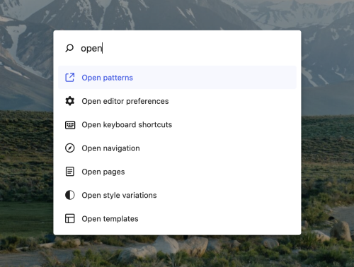 Gutenberg 16.5 Adds New Commands to the Command Palette – WP Tavern